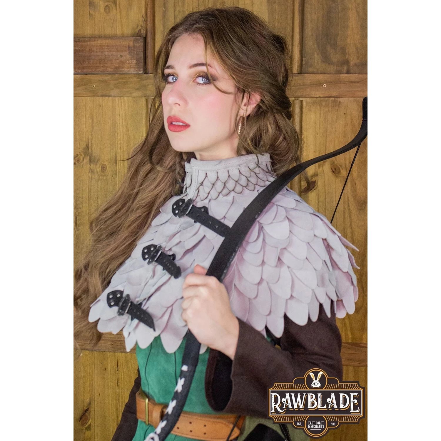 Oria Scale Gorget - Gray